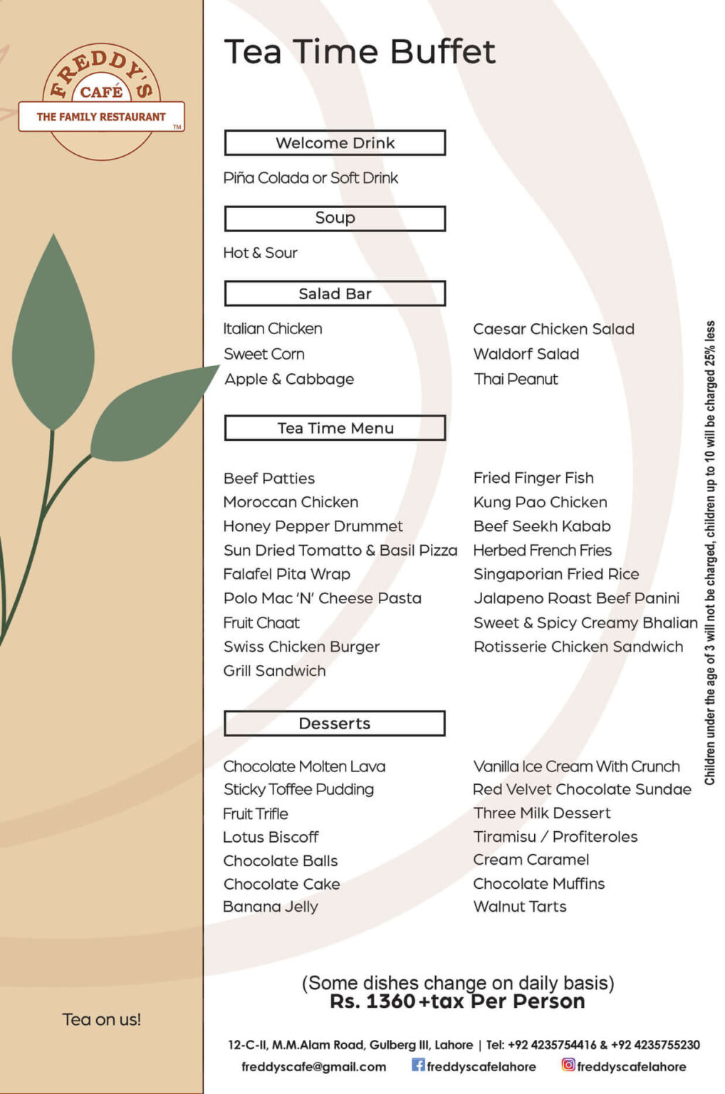 8 Best Hi Tea Restaurants in Lahore (with Menu, Price, Timings ...